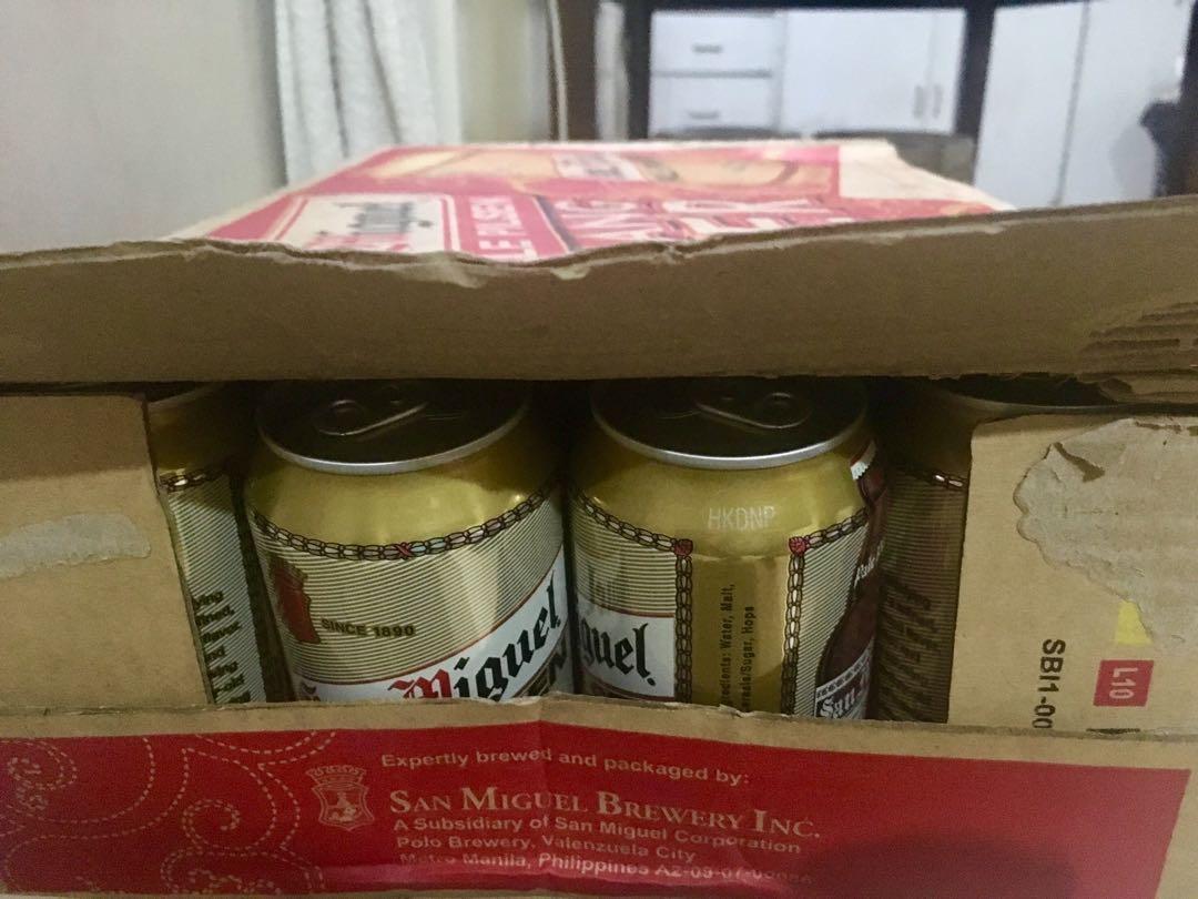 San miguel beer - Pilsen, 1 case on Carousell