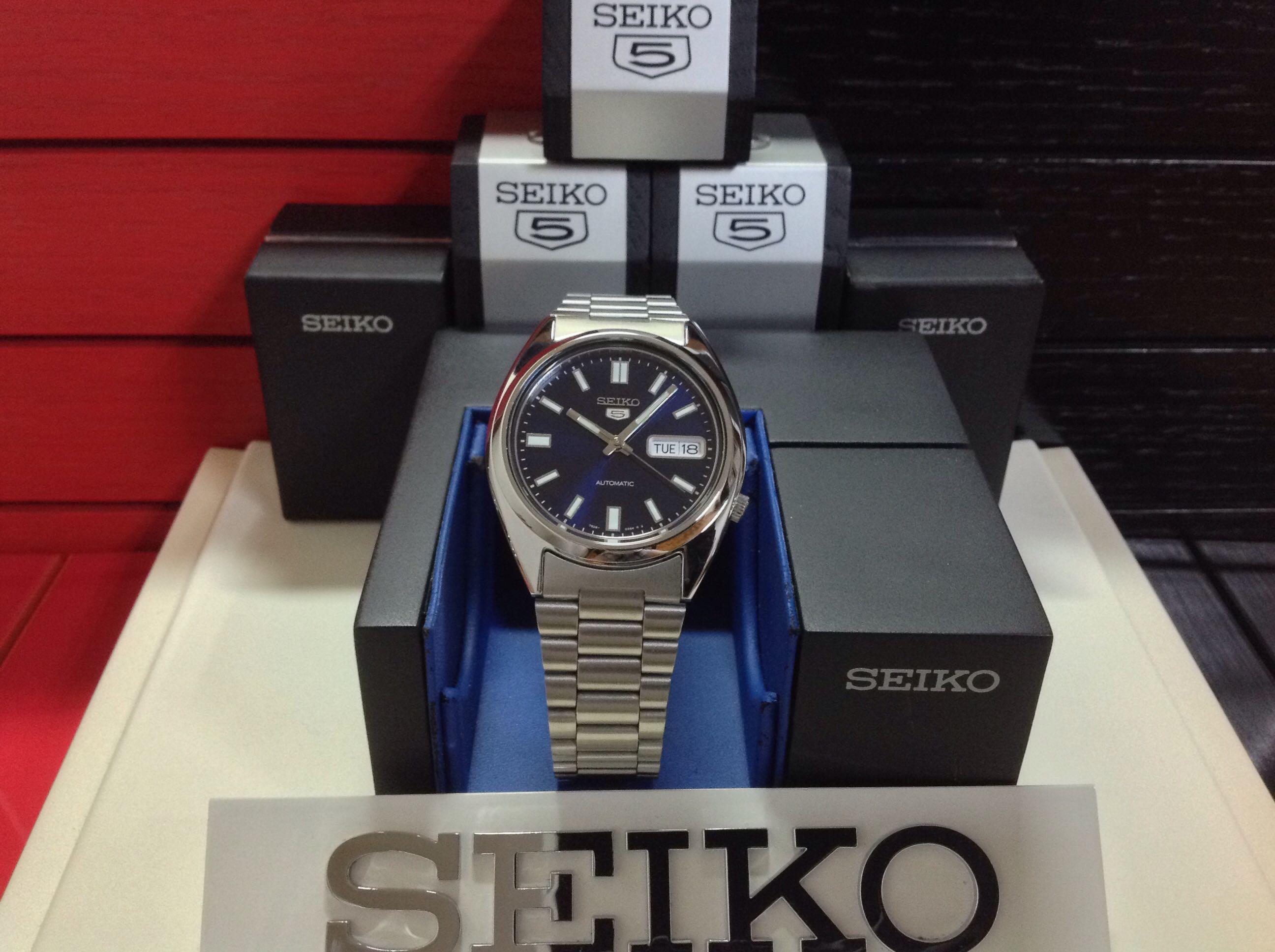 Seiko 5 SNXS77 Automatic Steel Watch Classic SNXS77K Brand New SNXS ...