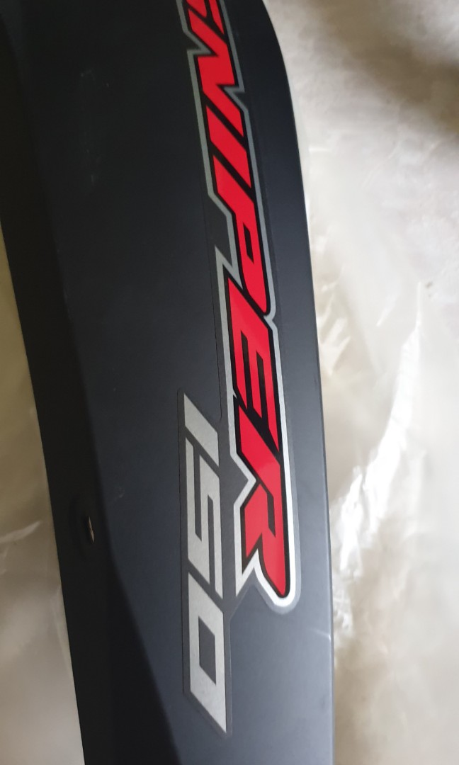 Sniper side panel only., Motorcycles, Motorcycle Accessories on Carousell