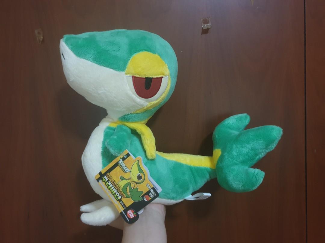 Snivy Pokemon Black/White Starter Plush Toy, Hobbies & Toys, Toys ...