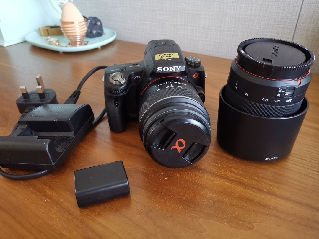 SONY A33 DSLR, Photography, Cameras on Carousell