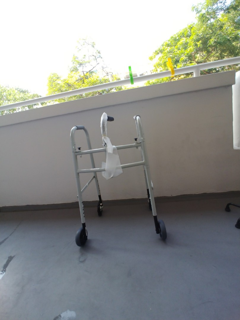 Stroke one handed walker, Health & Nutrition, Assistive & Rehabilatory ...