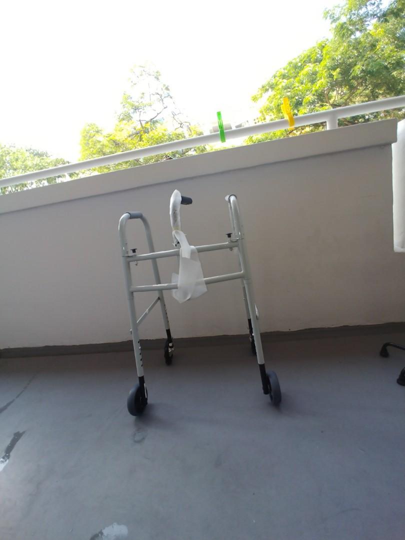 Stroke one handed walker, Health & Nutrition, Assistive & Rehabilatory ...