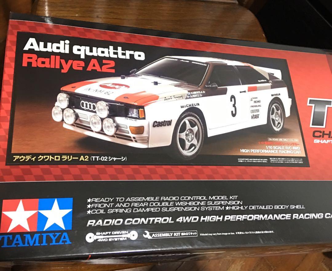 “OFFER” Tamiya 1/10th scale RC 4WD AUDI Quattro Rallye A2, Hobbies ...
