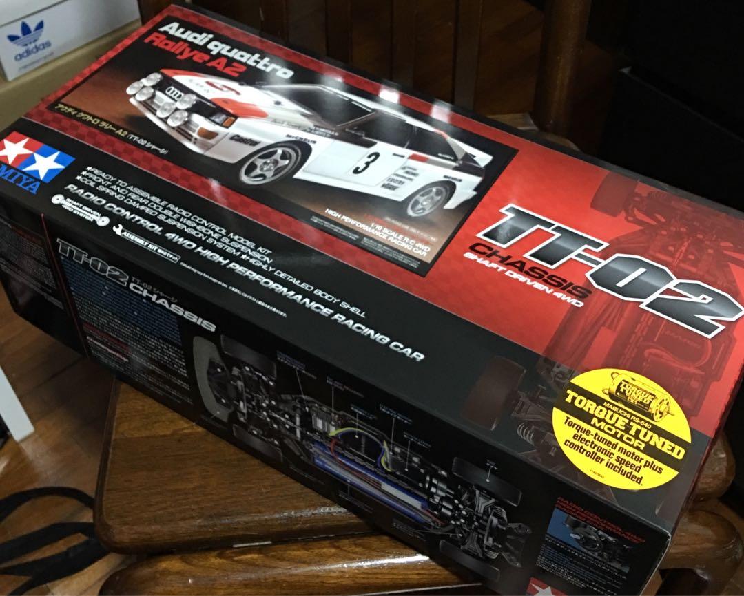 “OFFER” Tamiya 1/10th scale RC 4WD AUDI Quattro Rallye A2, Hobbies ...