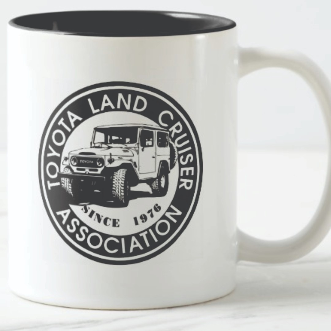 Toyota Land Cruiser Association Coffee Mug Glass Cup, Furniture & Home ...