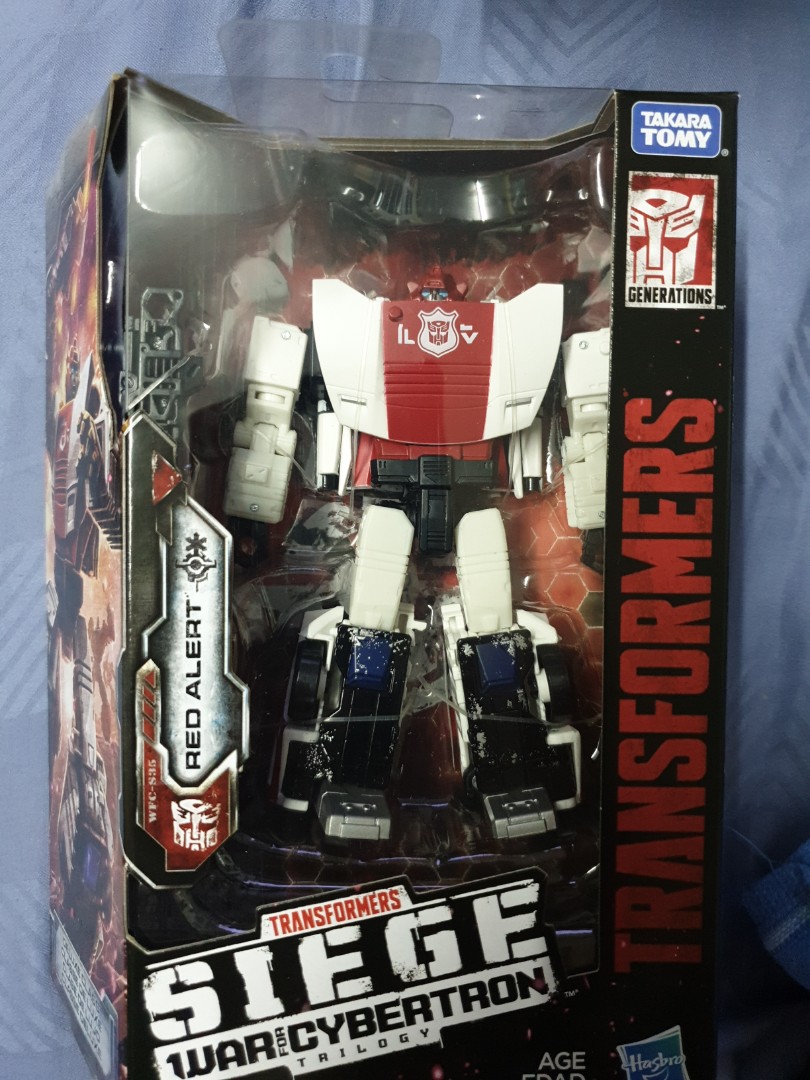 Transformers Siege Red Alert hasbro, Hobbies & Toys, Toys & Games on ...