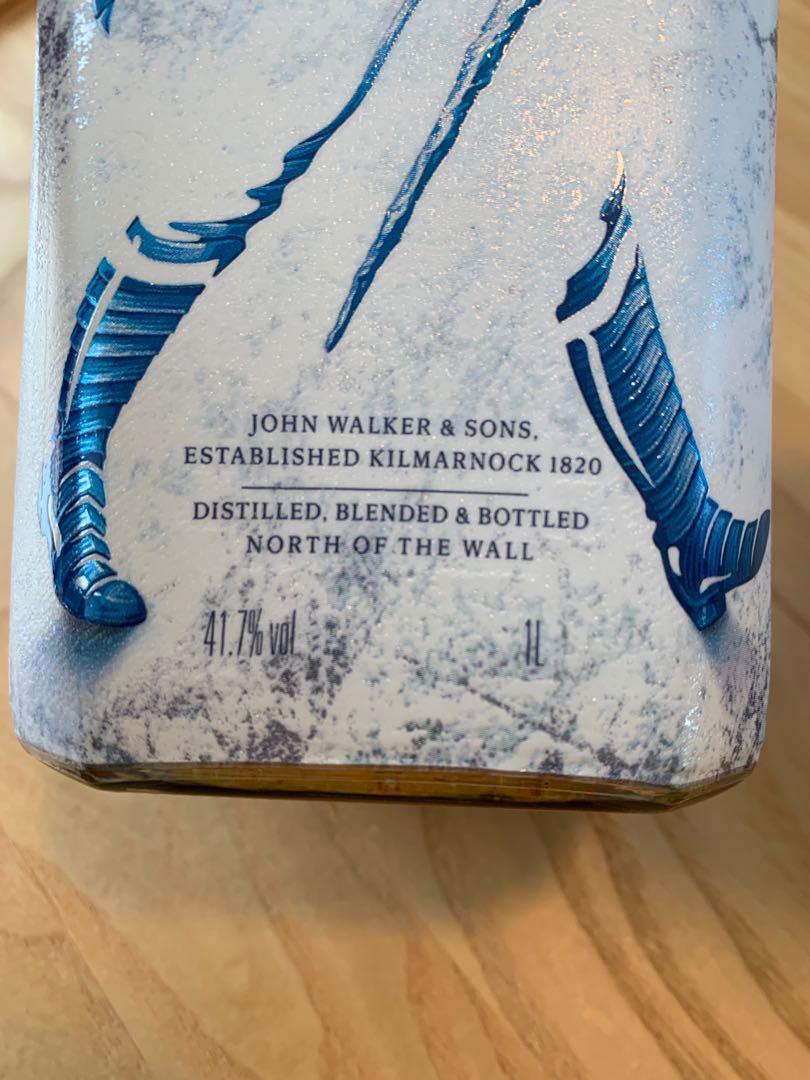 Limited Edition GOT White Walker by Johnnie Walker whisky (1 litre ...