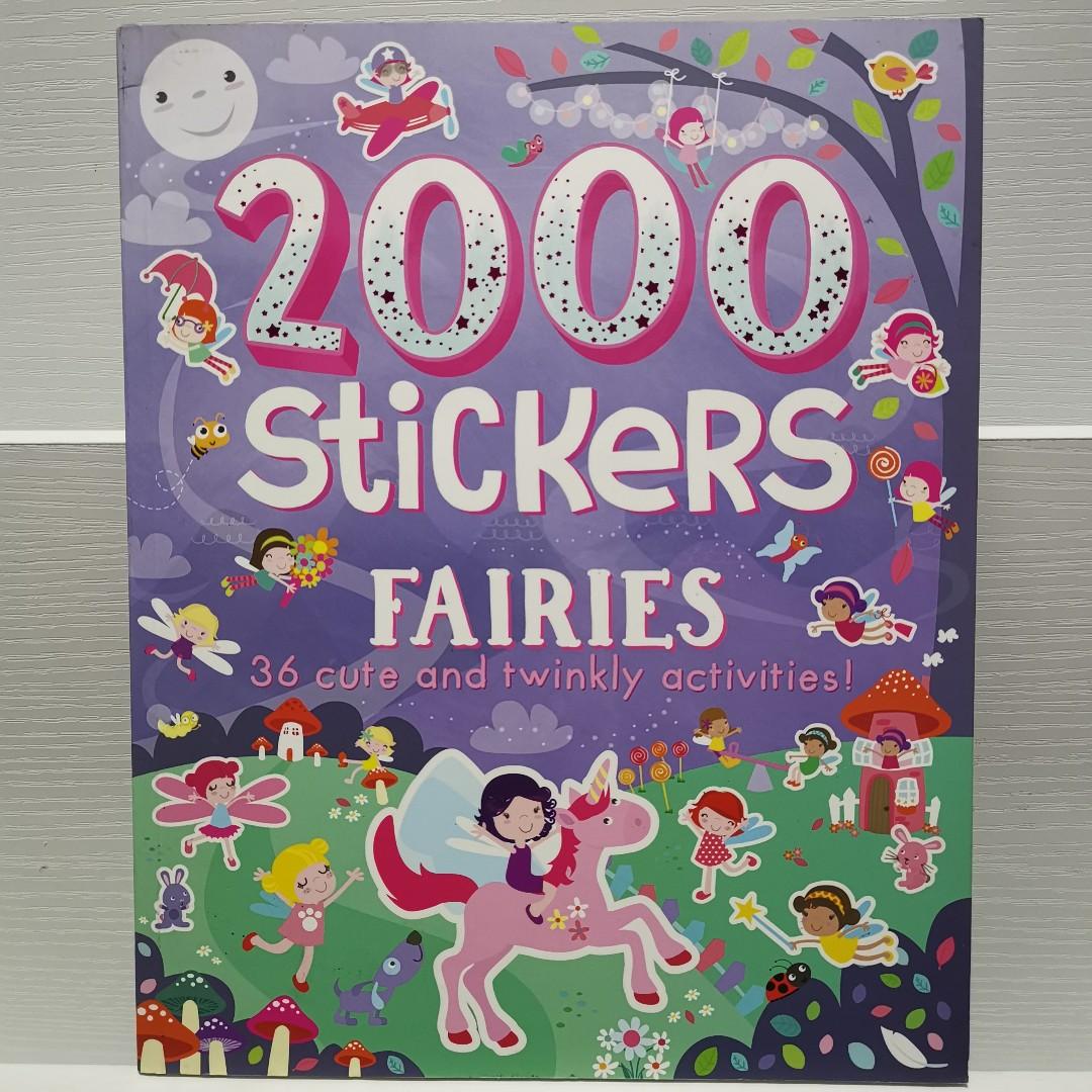 2000 Stickers Fairies Activity + Sticker Book, Hobbies & Toys, Books ...