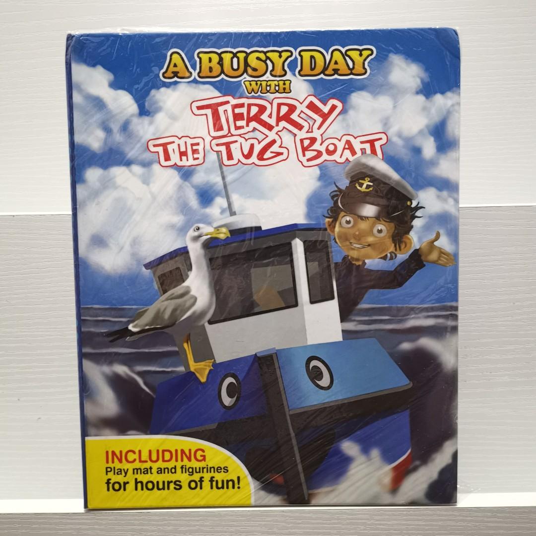 A Busy Day with Terry the Tug Boat My Busy Books Story Book with Toy ...