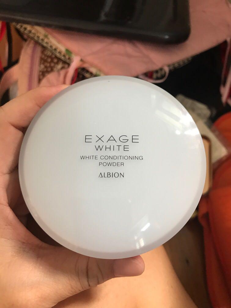 Albion Exage White Conditioning Powder, Beauty & Personal Care, Face ...