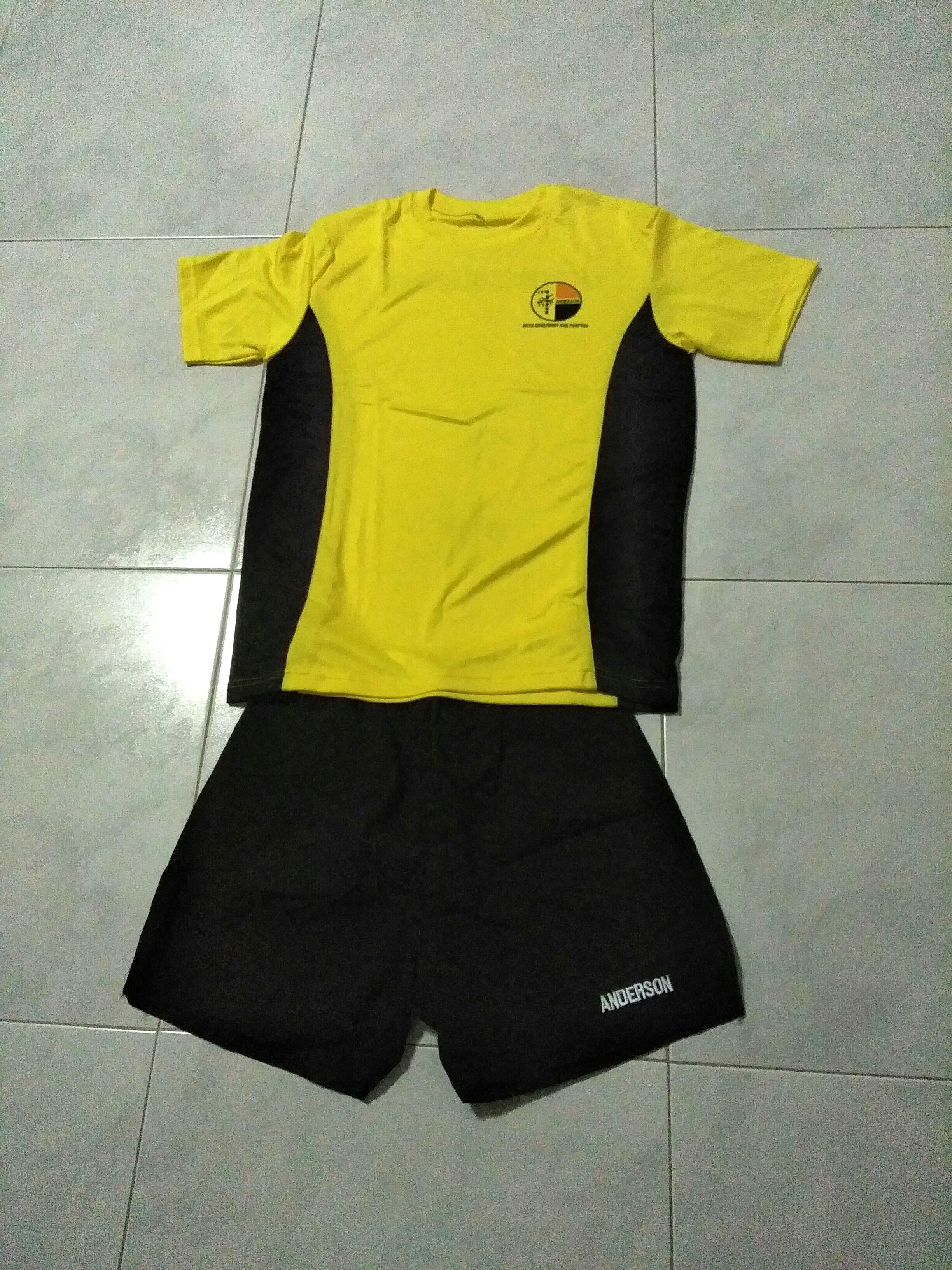 Brand New Anderson Sec PE Attire, Men's Fashion, Activewear on Carousell
