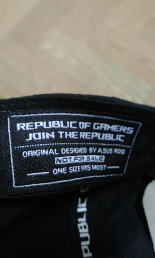Asus ROG Cap, Men's Fashion, Watches & Accessories, Caps & Hats on ...