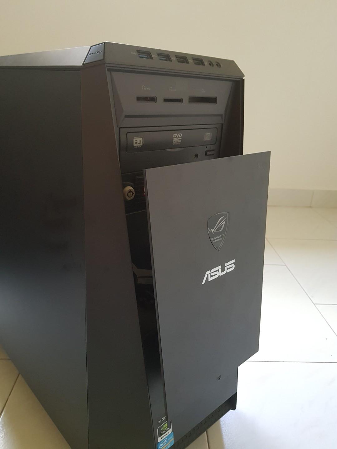 Asus ROG PC Desktop Computer Build, Computers & Tech, Parts ...