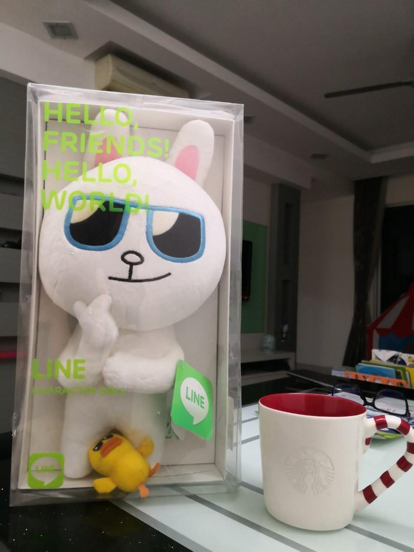 Authentic LINE Cony 38cm Doll, Hobbies & Toys, Toys & Games on Carousell