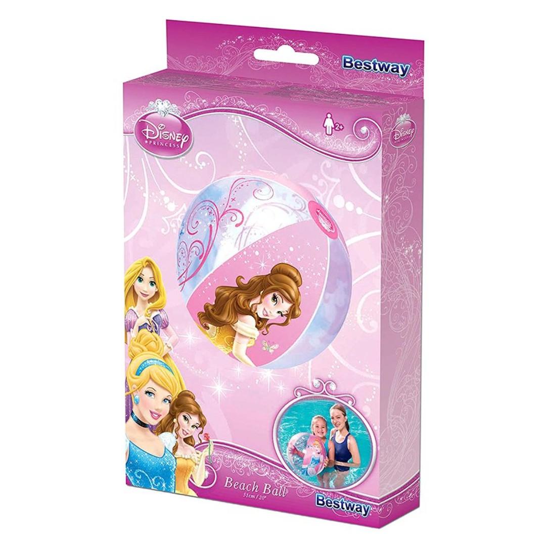 Bestway Disney Princess Inflatable Beach Ball Princess Ariel Belle ...