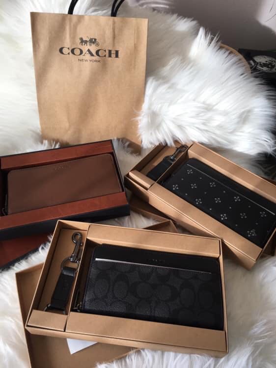 Coach Men Wallet Set, Luxury, Bags & Wallets on Carousell