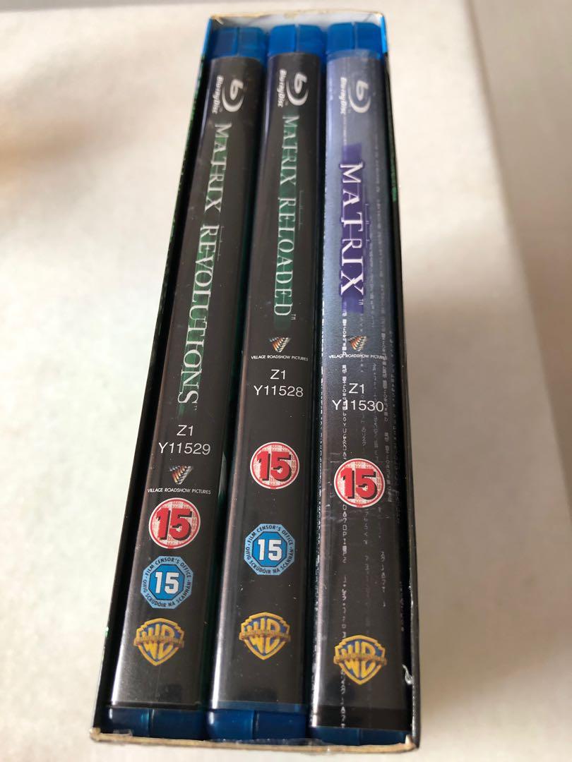 Complete Matrix Trilogy (3 Blu Ray Movies), Hobbies & Toys, Music ...