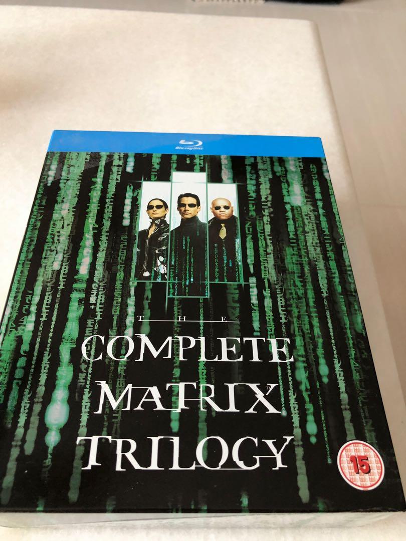 Complete Matrix Trilogy (3 Blu Ray Movies), Hobbies & Toys, Music ...