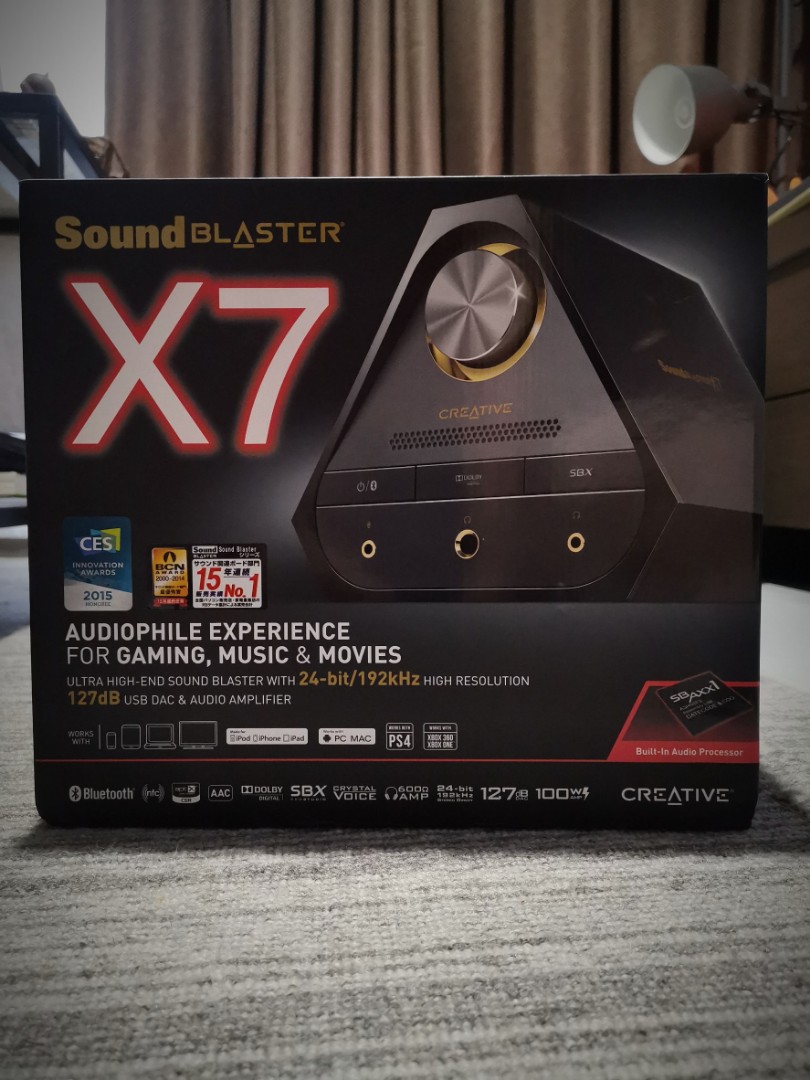 Creative Sound Blaster X7, Audio, Soundbars, Speakers & Amplifiers on ...