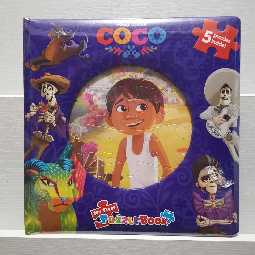 Disney Coco My First Puzzle Book, Hobbies & Toys, Books & Magazines ...