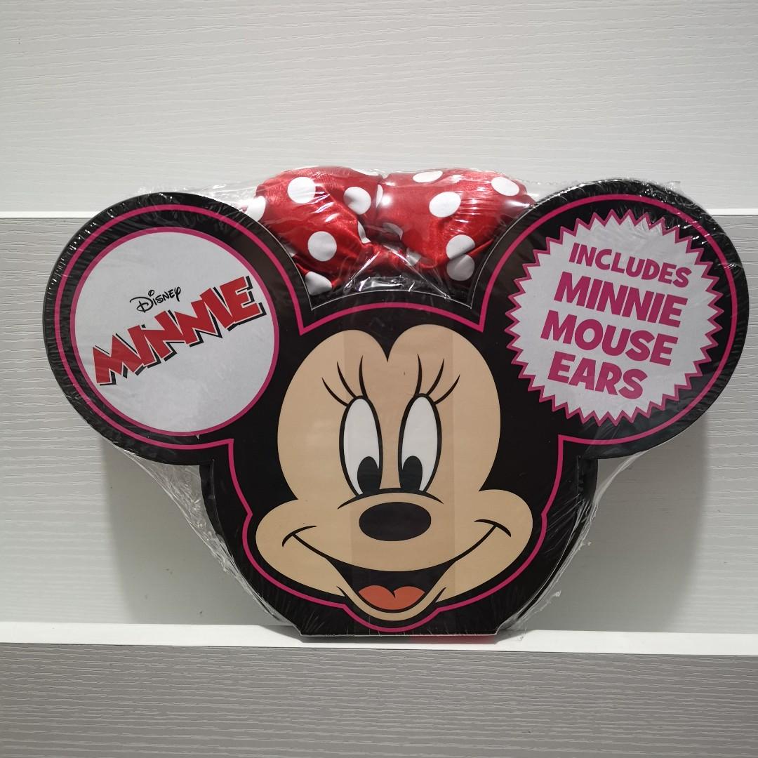 Disney Minnie Mouse Magical Ears Storytime Book and Headband, Hobbies ...
