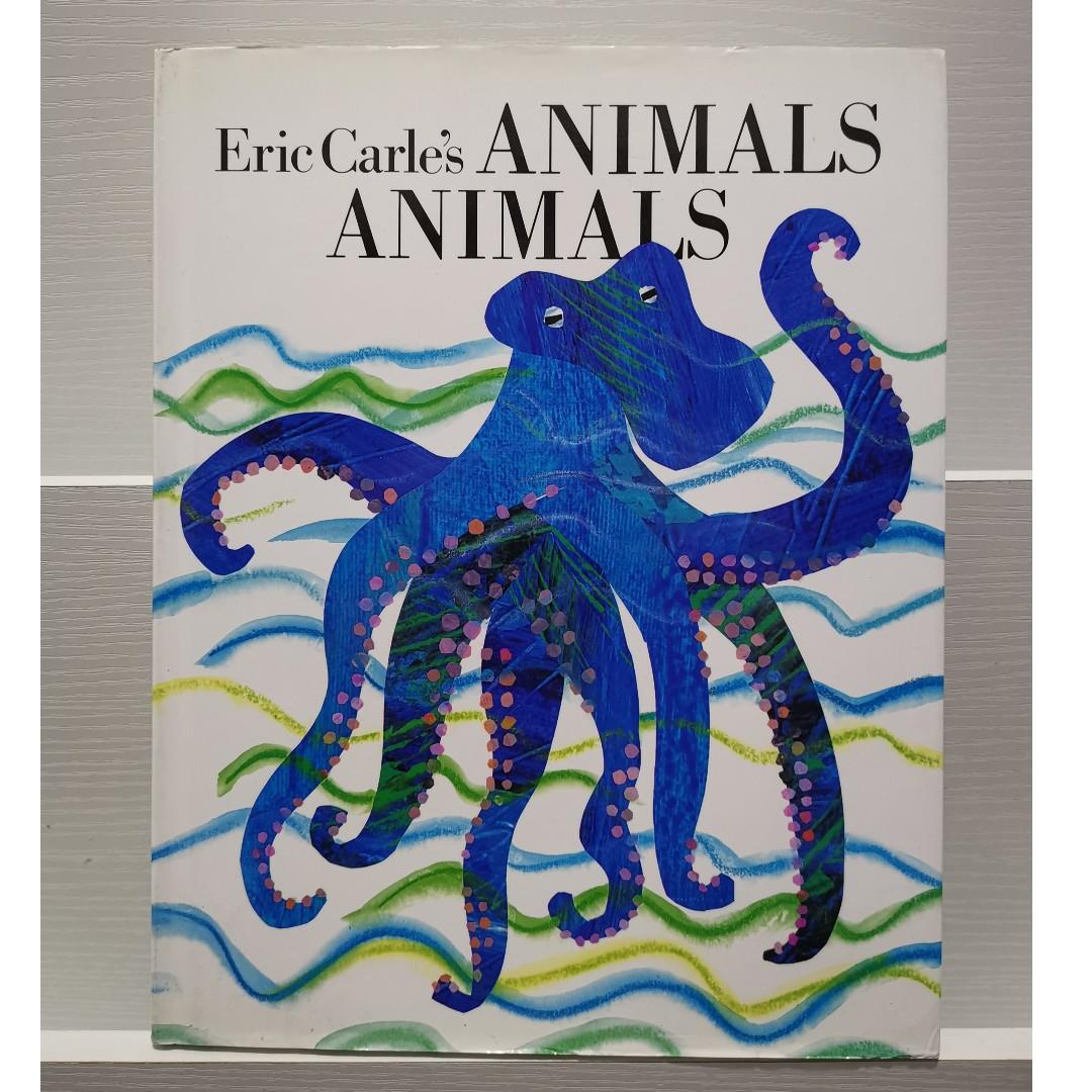 Eric Carle's Animals Animals Big Picture Book, Hobbies & Toys, Books ...