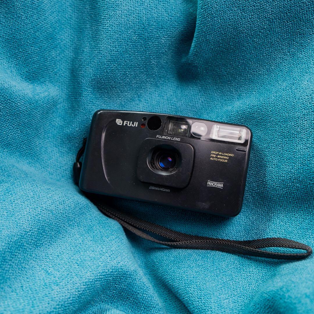 Fujifilm Cardia Travel Mini Dual-P Vintage 35mm Film Camera, Photography, Cameras on Carousell