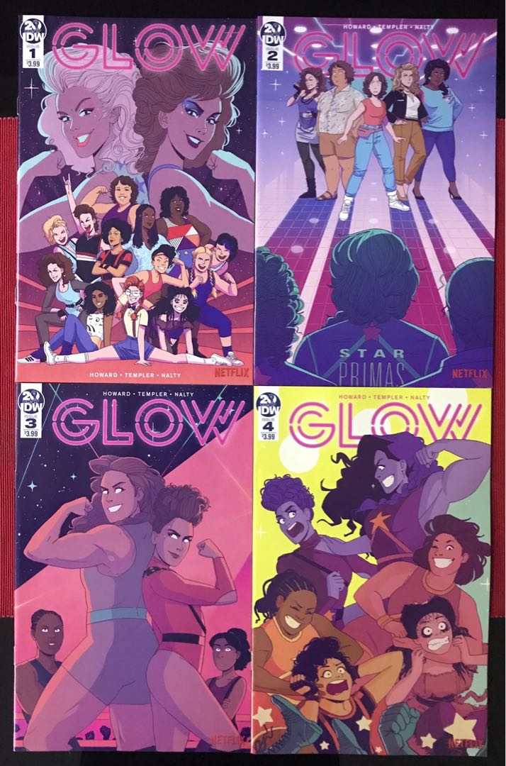 Netflix GLOW (Complete) - IDW Comics, Hobbies & Toys, Books & Magazines ...