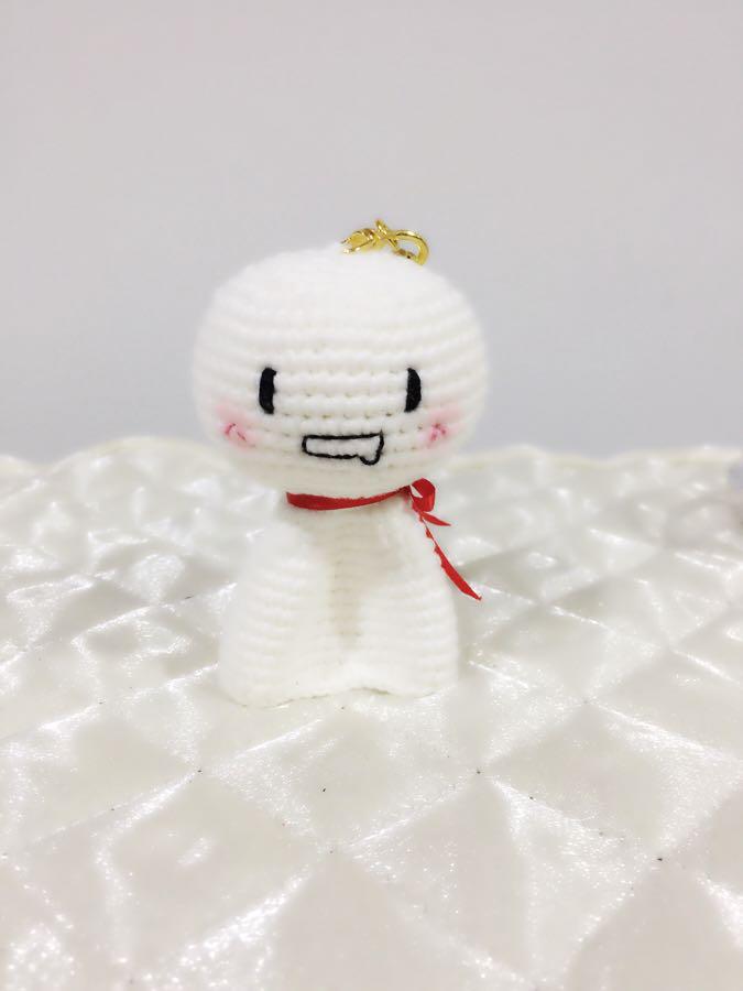 Made to Order ~ Amigurumi Crochet Mafumafu Mafuteru keychain, Hobbies ...