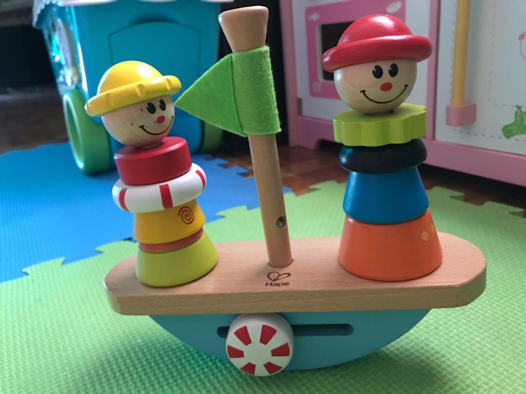 Hape Balance Boat, Babies & Kids, Infant Playtime on Carousell