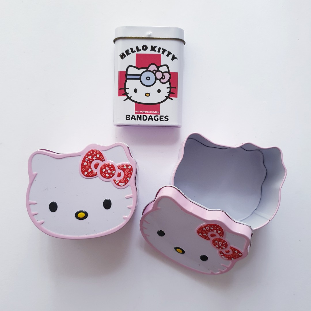 Hello Kitty tin cans, Babies & Kids, Nursing & Feeding, Weaning ...