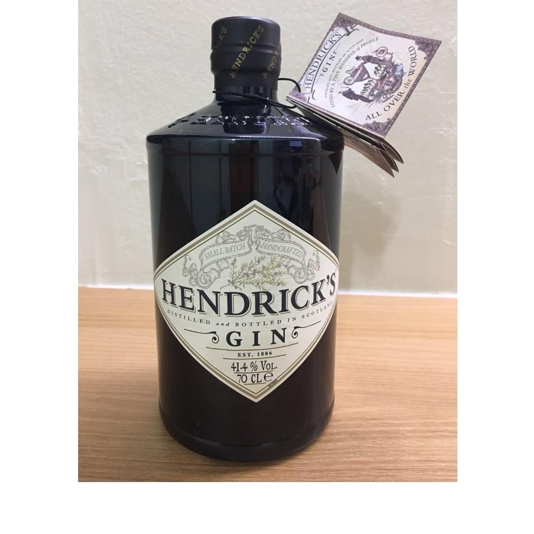 HENDRICKS GIN 70CL - FIXED PRICE, no bargain, Food & Drinks, Alcoholic ...
