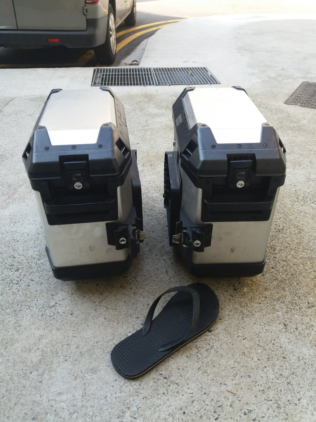 Hepco & Becker Xplorer 30L Side Panniers, Motorcycles, Motorcycle ...