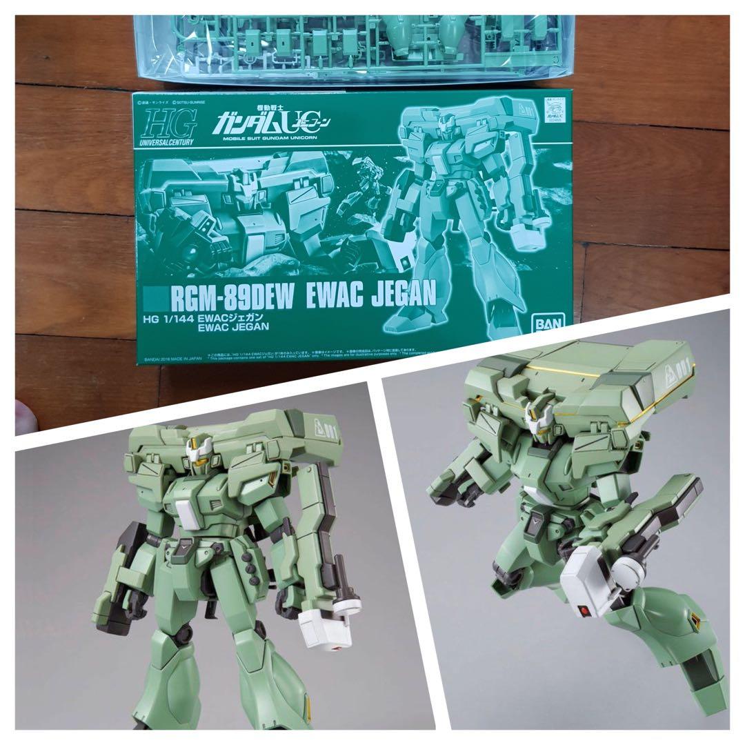 HG 1/144 EWAC JEGAN Gundam Gunpla Mobile Suit UC, Hobbies & Toys, Toys ...