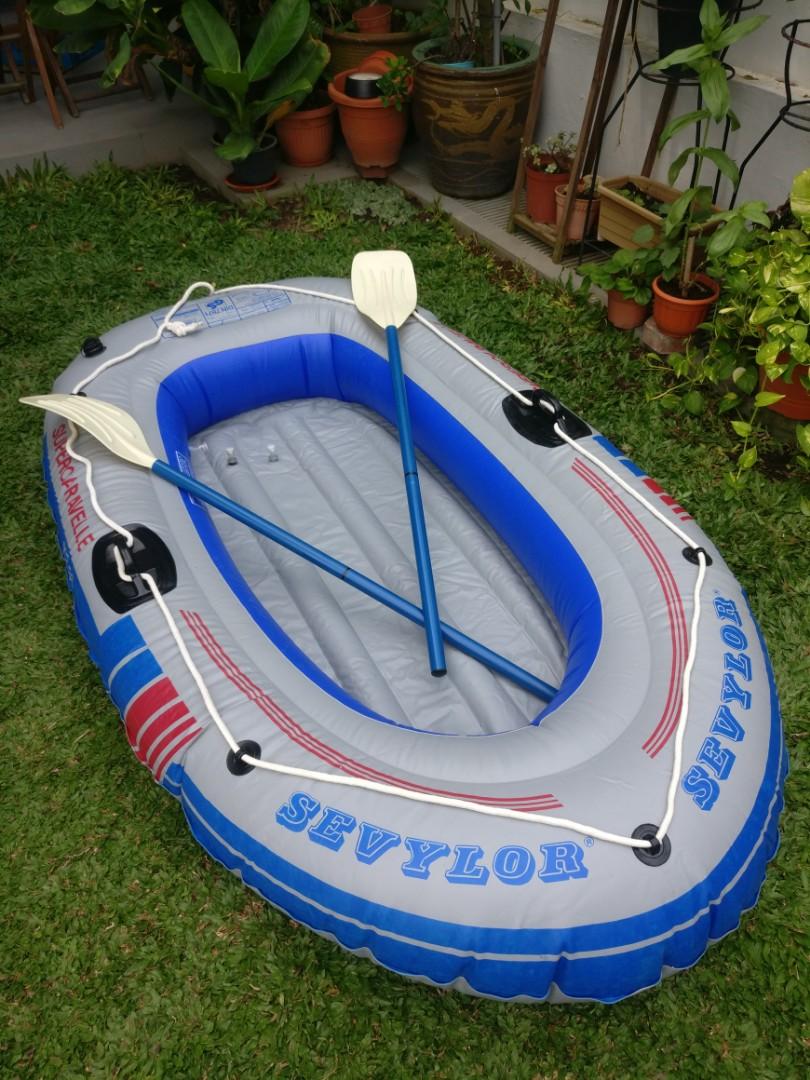 Inflatable Sevylor round boat for 2 person, Sports Equipment, Sports ...
