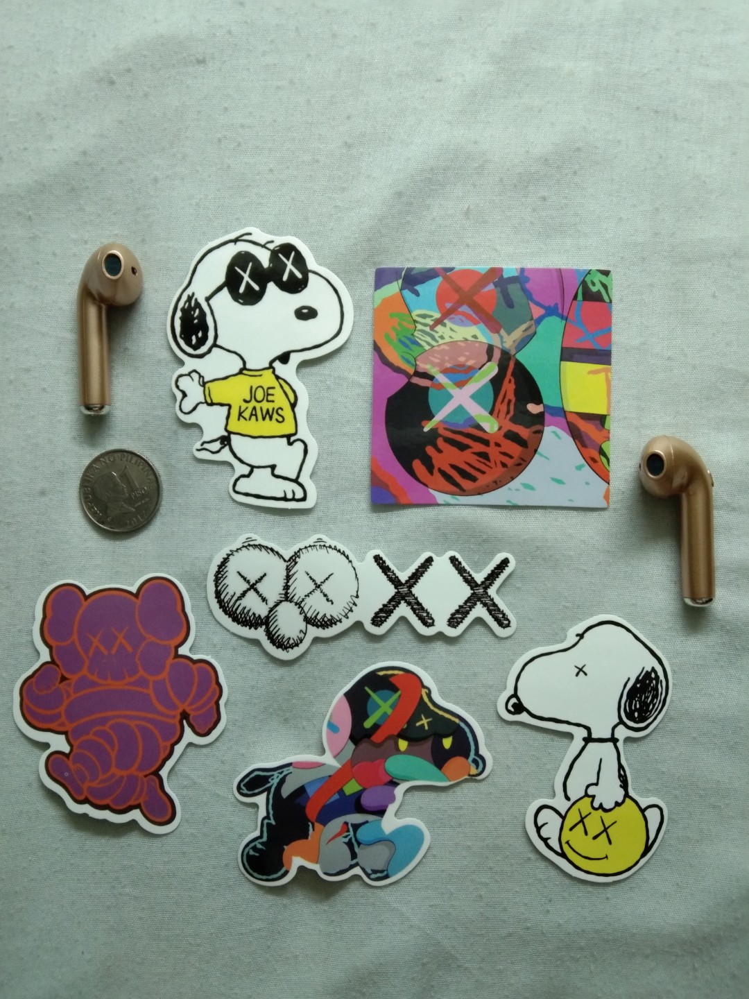 KAWS STICKER PACK, Furniture & Home Living, Home Decor, Wall Decor on ...