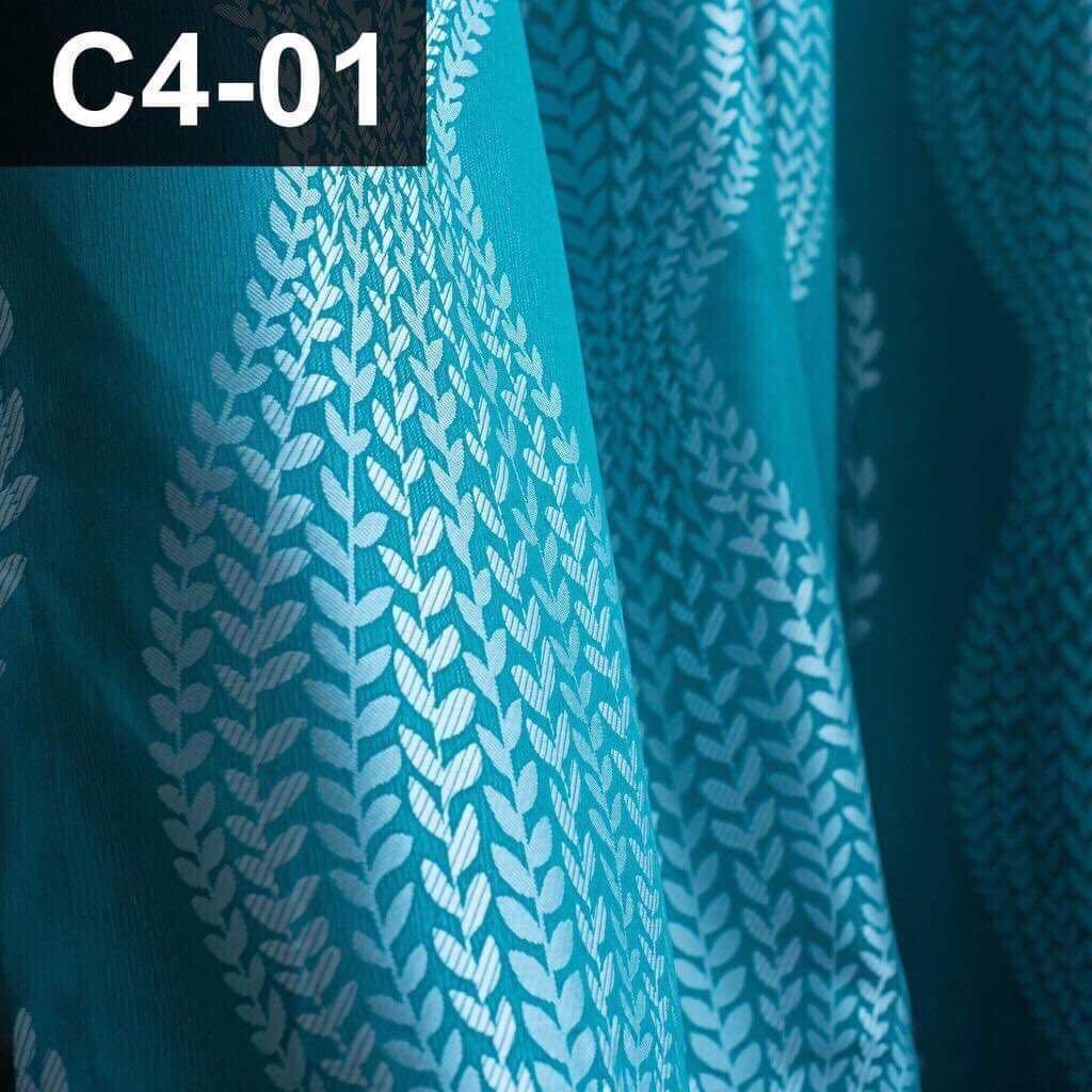 Langsir Jacquard Damask, Furniture & Home Living, Home Decor, Curtains ...