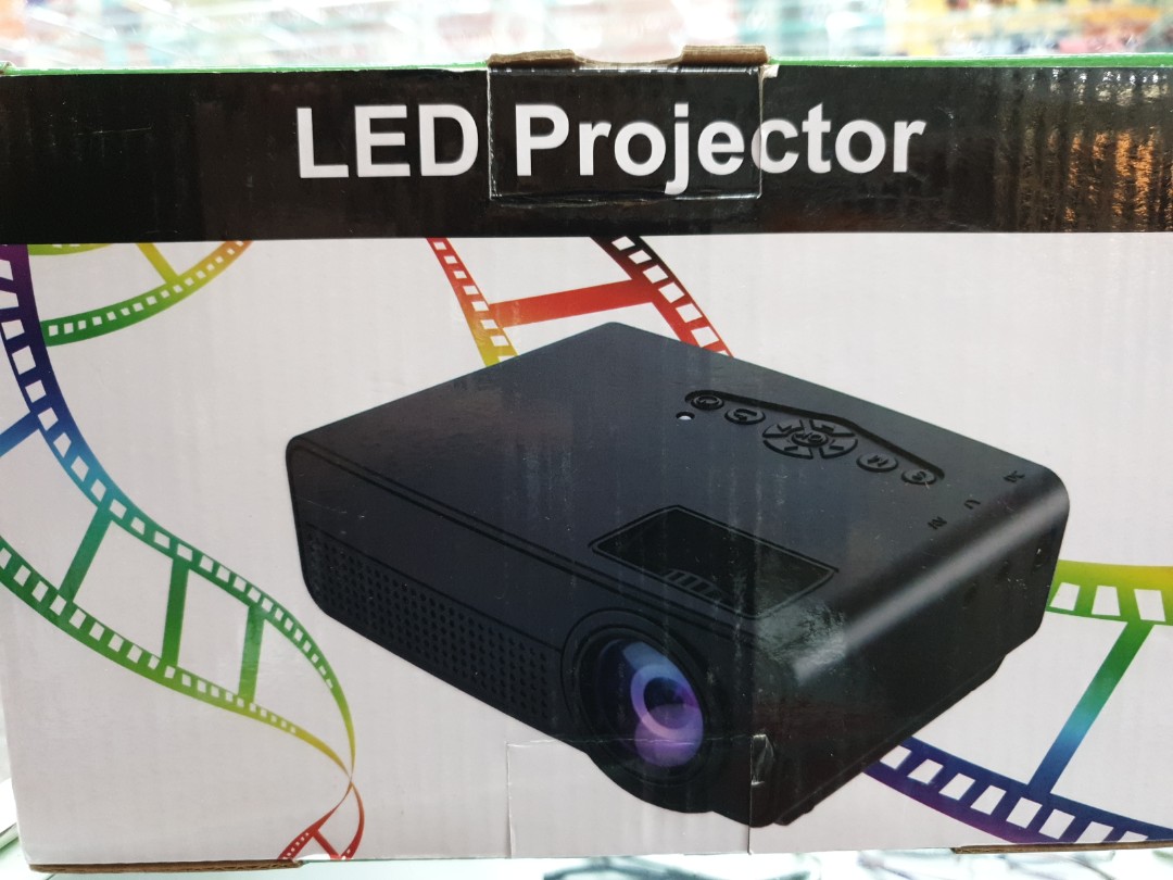LED mini projector(HDMI USB AV Card slot), TV & Home Appliances, TV ...