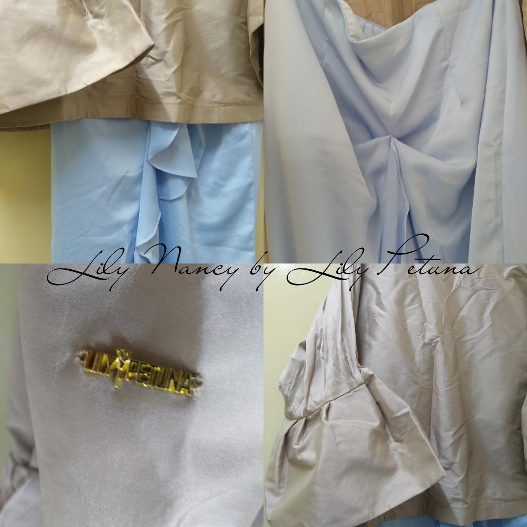 Lily Petuna Lily Nancy, Women's Fashion, Muslimah Fashion, Baju Kurung ...