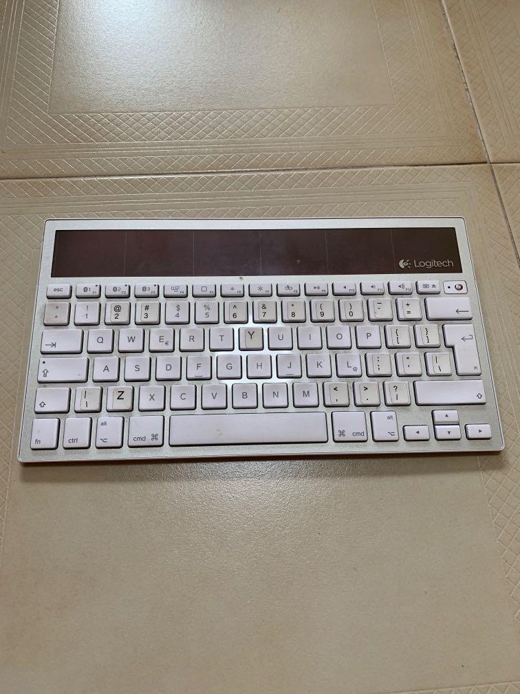 Logitech K760 Solar powered Bluetooth keyboard, Computers & Tech, Parts ...