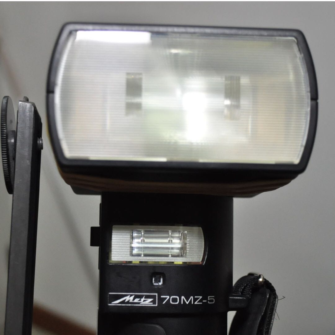 Metz 70MZ-5 hammerhead flash setup, Photography, Photography ...