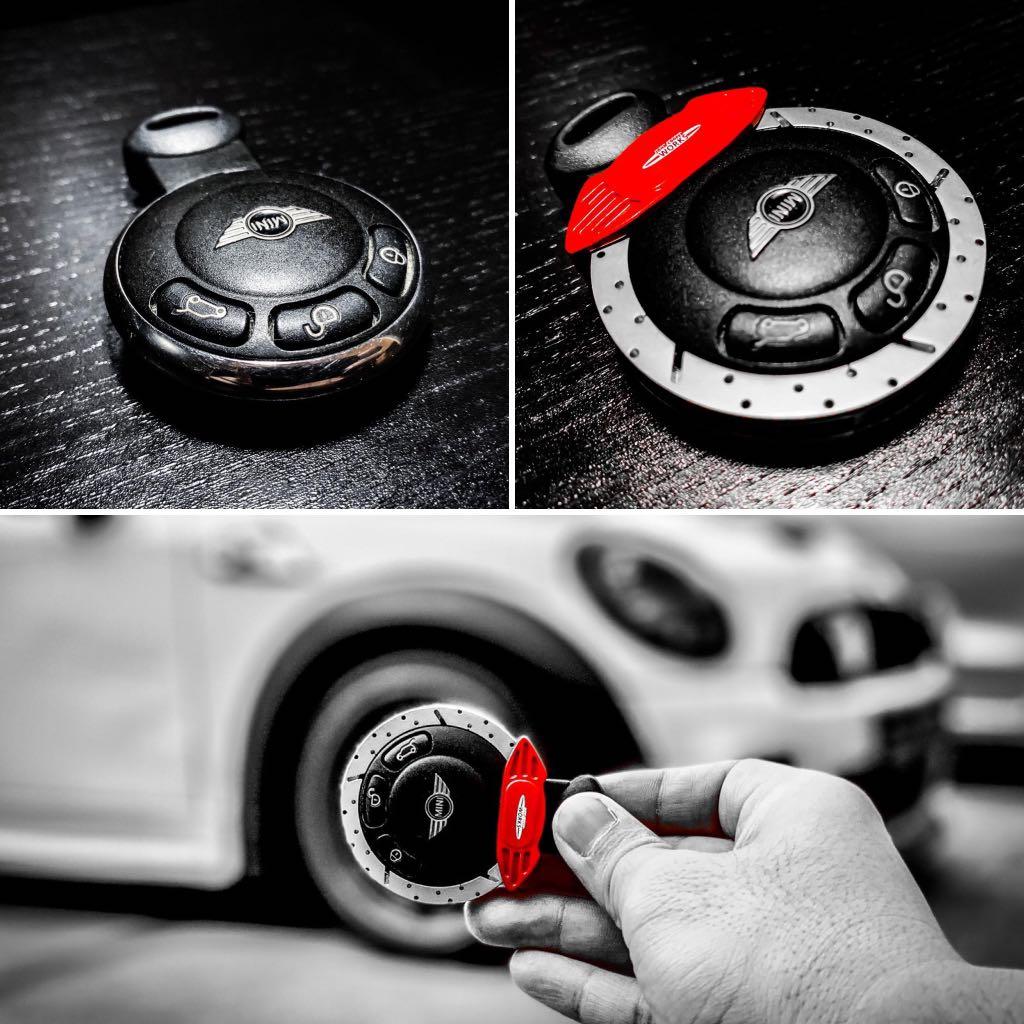 MINI Cooper JCW Brake & Caliper Key Fob Case for F54 F55 F56 F57, Car ...