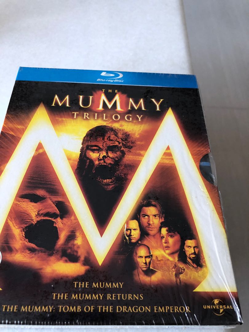 Mummy Trilogy (3 Blu Ray Movies), Hobbies & Toys, Music & Media, CDs ...