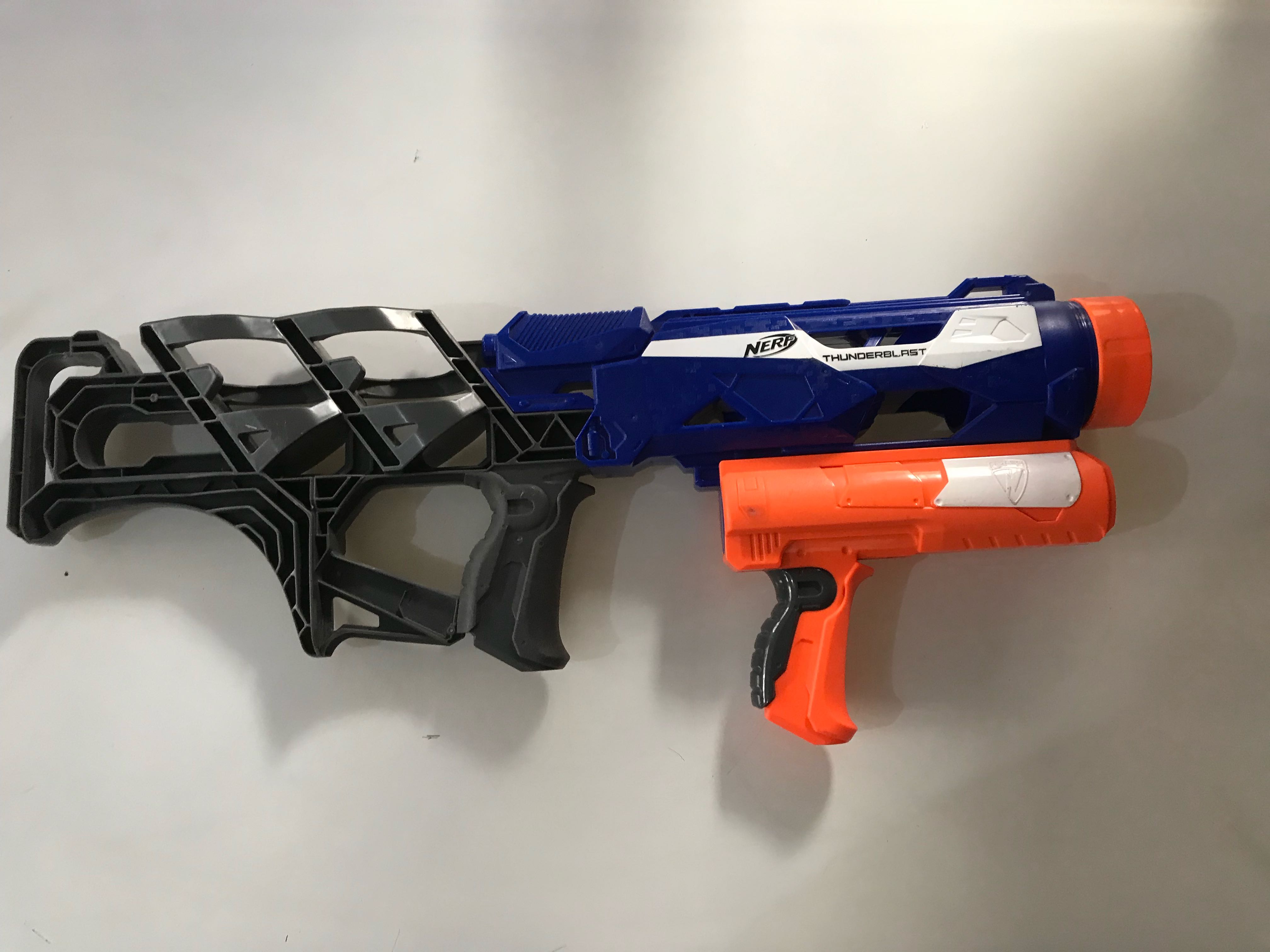 Nerf thunderblast n-strike, Hobbies & Toys, Toys & Games on Carousell