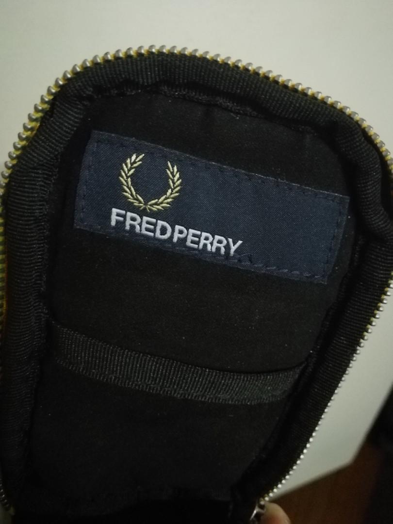 Original Fred Perry pouch, Men's Fashion, Watches & Accessories ...