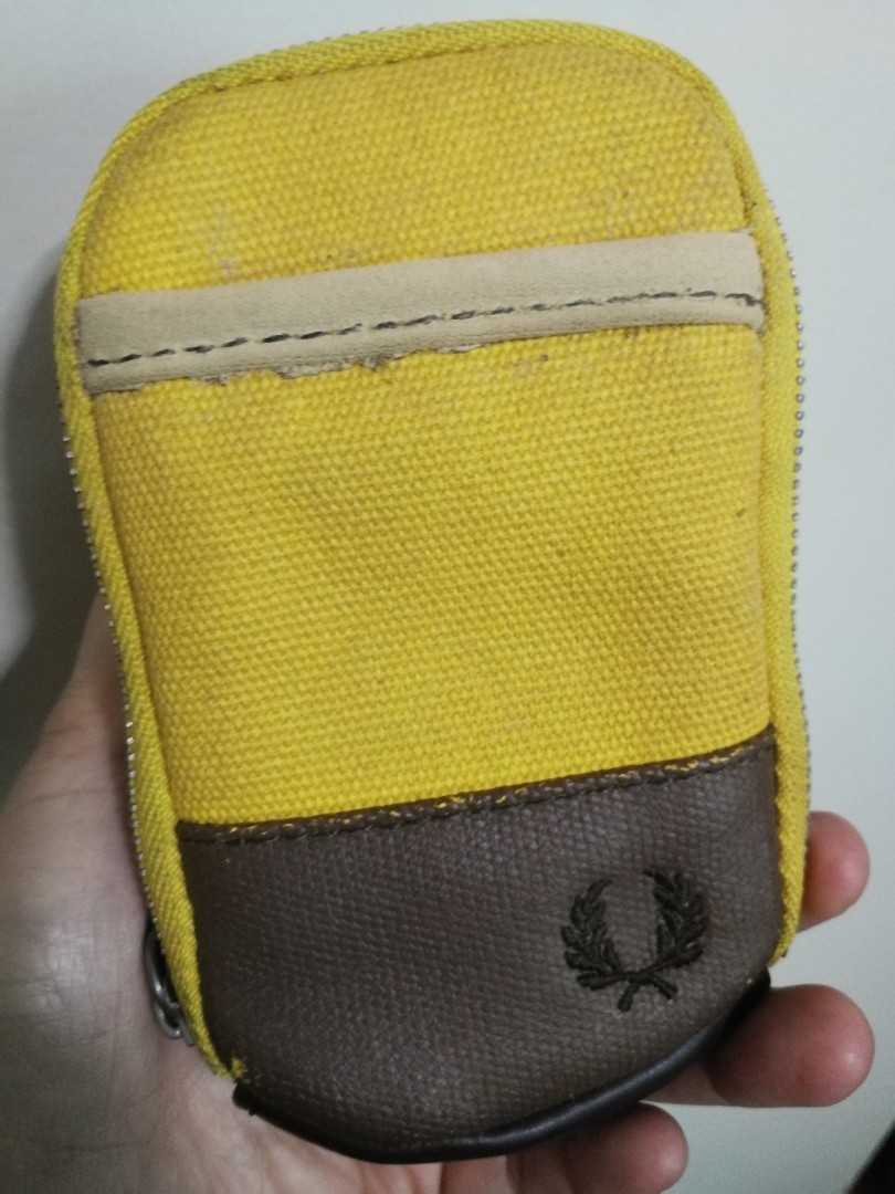 Original Fred Perry pouch, Men's Fashion, Watches & Accessories ...