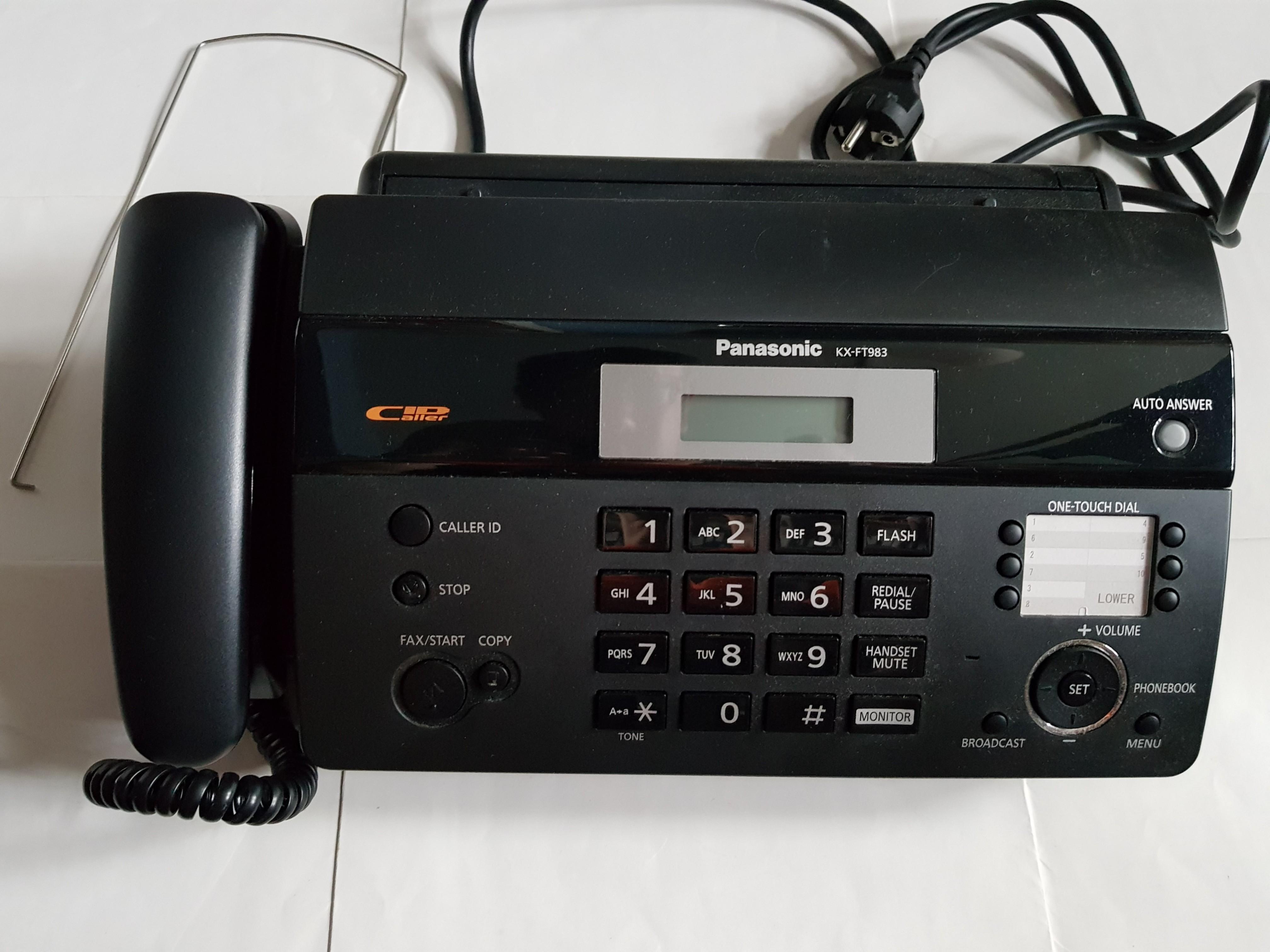 Panasonic Fax Machine, TV & Home Appliances, Washing Machines and ...