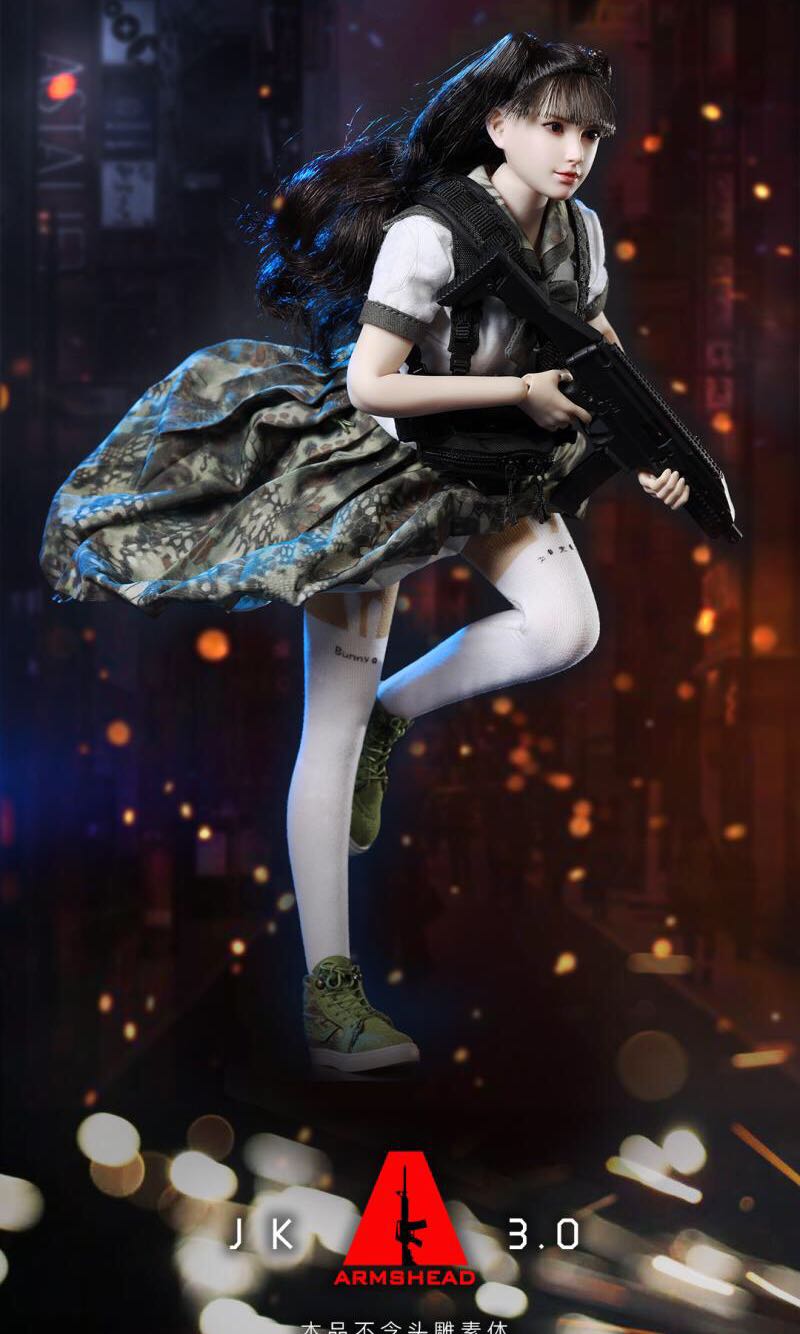 [PO] ARMSHEAD JK-03 1/6 Girl Costume Set 3.0, Hobbies & Toys, Toys ...