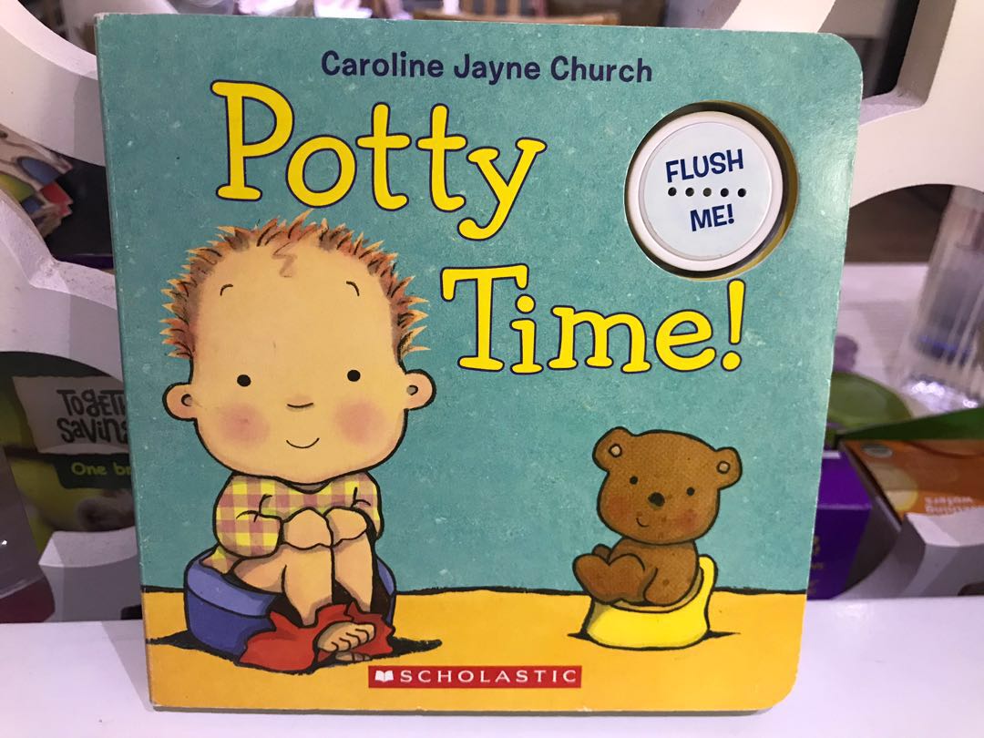 Potty Time! Board Book, Hobbies & Toys, Books & Magazines, Children's ...